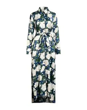 BLUGIRL Maxi Dress Size Polyester, Elastane - Blue