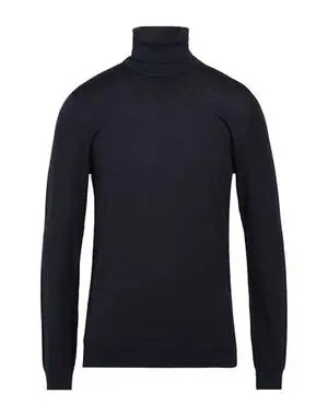 LIU •JO MAN Turtleneck Midnight Size Wool - Blue