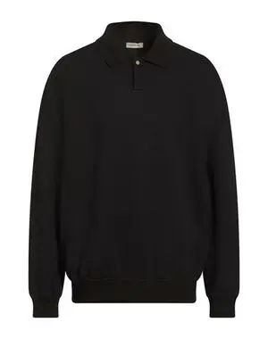 Fear Of God Polo Shirt Size Cotton - Black
