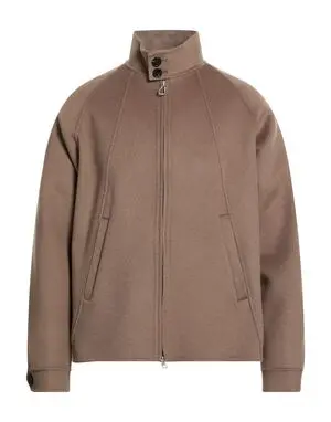PALTO' Fabbrica Jacket Charcoal Size Wool, Nylon
