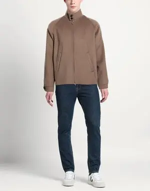 PALTO' Fabbrica Jacket Charcoal Size Wool, Nylon