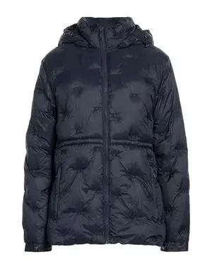 Iceberg Woman Puffer Cream Size S Polyamide Blue