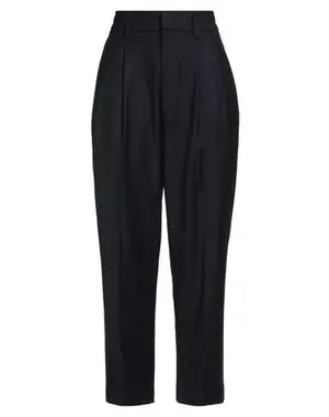 DONDUP Midnight Virgin Wool And Elastane Pants - Blue