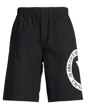 Versace Shorts & Bermuda Shorts Size Cotton - Black