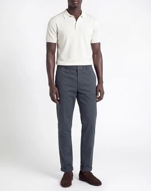 Incotex Pants Size Cotton, Elastane - Navy