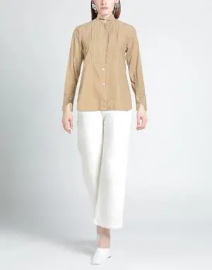 ACADEMIA Shirt Sand Size Cotton