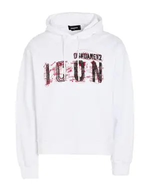 Dsquared2 Sweatshirt Size Cotton - White