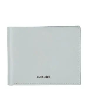 JIL SANDER Wallet Leather - Grey