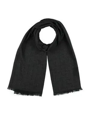 Armani Exchange Scarf Charcoal Polyester, Viscose
