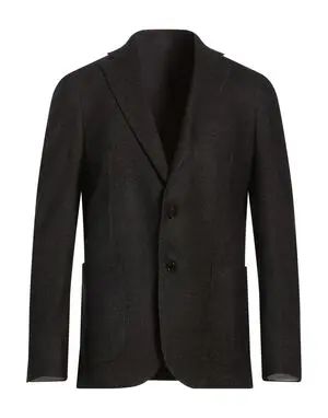 TOMBOLINI Blazer Size Wool, Cotton, Cashmere, Elastane