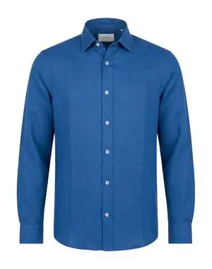 EDITIONS 102 Shirt Slate Size Linen, Lyocell - Blue
