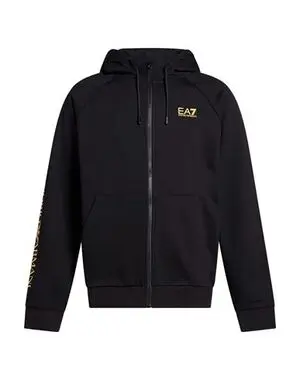 EA7 Sweatshirt Size Cotton, Polyester - Black