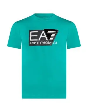 EA7 T-shirt Size Cotton, Elastane - Green