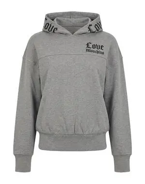 Moschino Cotton And Elastane Sweatshirt - Grey