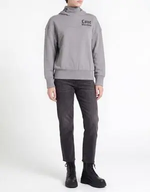 Moschino Cotton And Elastane Sweatshirt - Grey