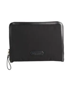 TOM FORD Handbag Calfskin, Polyester