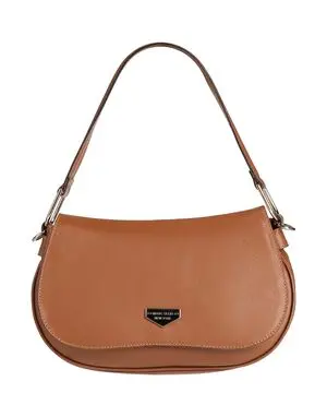 MARC ELLIS Leather Flap Bag - Brown