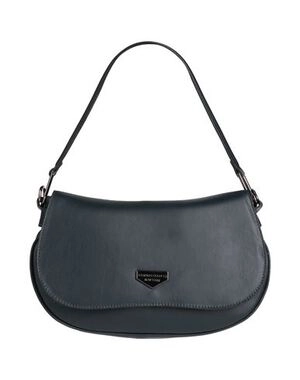 MARC ELLIS Leather Flap Bag - Midnight Blue