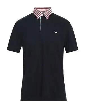HARMONT & BLAINE Polo Shirt Size Cotton - Black
