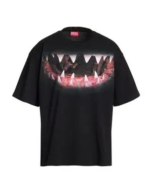 DIESEL® T-shirt Size Cotton - Black