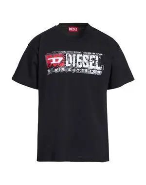 DIESEL® T-shirt Size Cotton - Black