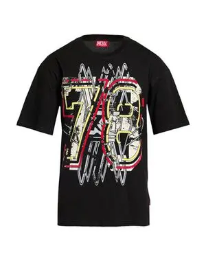 DIESEL® T-shirt Size Cotton - Black