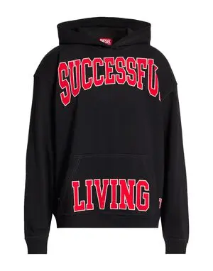 DIESEL® Sweatshirt Size Cotton, Polyester
