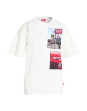 DIESEL® T-shirt Size Cotton - White