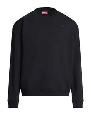 DIESEL® Sweatshirt Size Cotton, Polyester - Black