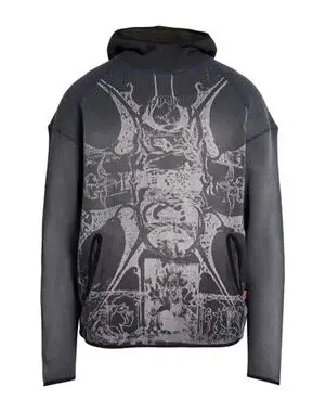 DIESEL® Sweatshirt Charcoal Size Cotton - Grey