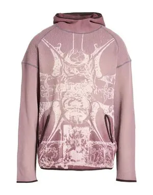 DIESEL® Cotton Graphic Print Hoodie - Pink