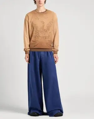 DIESEL® Sweatshirt Tan Size Polyester, Cotton