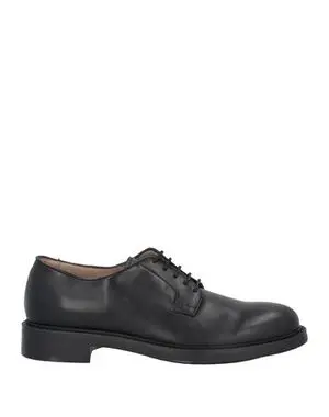 TF SPORT Lace-up Shoes Size Leather - Black