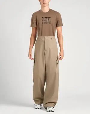 Iceberg T-shirt Taupe Size Cotton - Grey