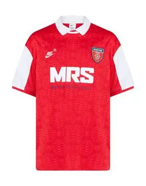 Nike X Martine Rose Sport Polo Shirt Size Polyester - Red