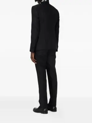 Emporio Armani Double-breasted Virgin-wool Suit