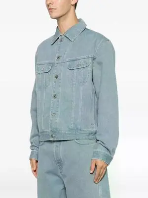 Givenchy Logo Patch Denim Jacket