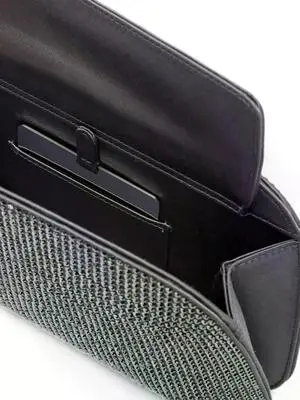 Giorgio Armani Crystal-embellished Chain-strap Clutch Bag