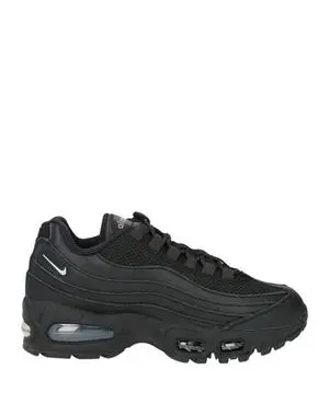 Nike Sneakers Size Leather, Textile Fibers - Black