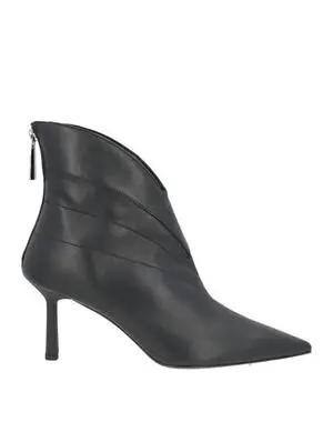 GIORGIO FABIANI Ankle Boots Size Leather - Black