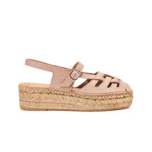 NAGUISA Thalis Adjustable Buckle Goatskin Sandals