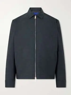 Paul Smith Wool Bomber Jacket - Gray