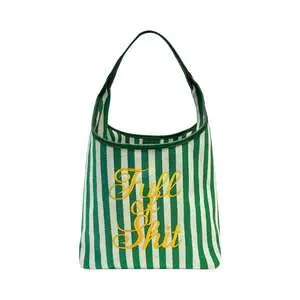 LILLY LOVES Beach Full Of Shit Bag - Green