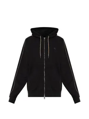Burberry Scott Cotton Hoodie - Black