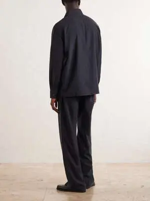SAMAN AMEL Silk Overshirt
