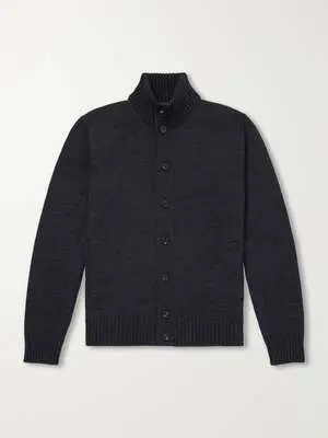 SLOWEAR Wool Cardigan - Gray