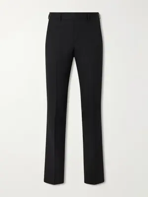 Paul Smith Straight-leg Wool Suit Trousers - Black