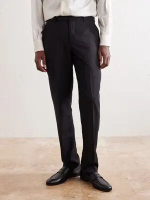Paul Smith Wool Suit Trousers - Black