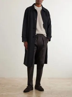 SLOWEAR Ribbed Cashmere Crew Neck Sweater