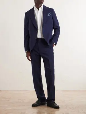 Paul Smith Wool-blend Seersucker Suit Jacket
